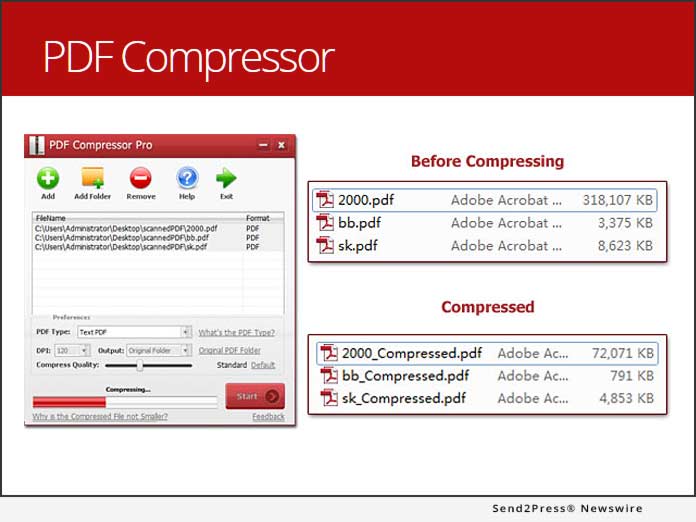 Software: Free Copies of PDF Compressor PRO Offered During Spring Giveaway - Publishers Newswire