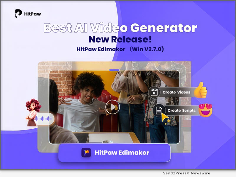 Software: HitPaw Edimakor Win V2.7.0 Released with AI-Powered Features ...