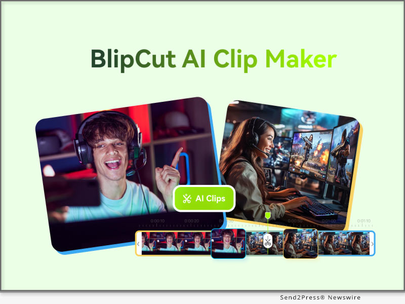 Software: BlipCut V3.0 Launches AI Clipping Feature to Boost Efficiency for Creators and ...