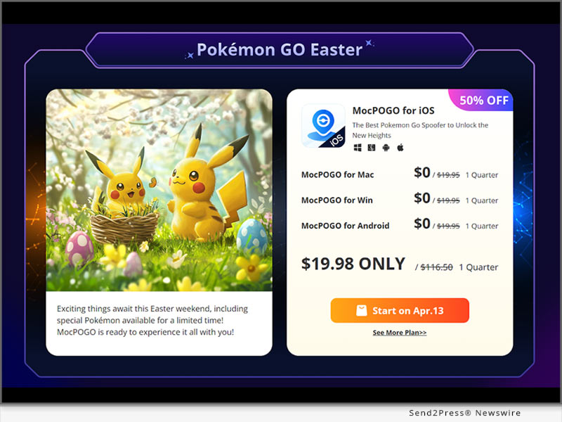 Software: MocPOGO Special Easter Deals: The Pokémon GO Spoofer You Need ...