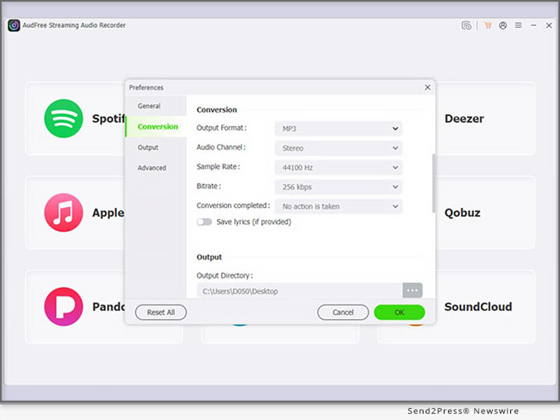 Software: AudFree Introduces Streaming Audio Recorder: The Ultimate ...