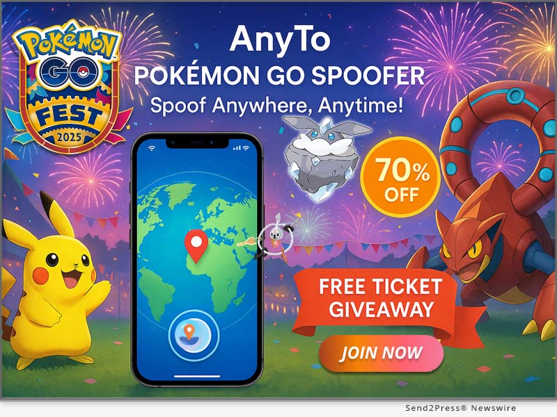 Software: Enjoy Pokémon GO Fest Global with AnyTo: Best Pokémon GO ...